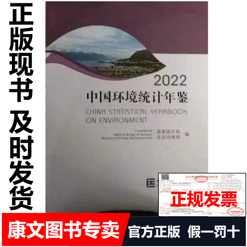 2023年【新品】2022中国统计年鉴 2022中国环境统计年鉴（另有其它年份）