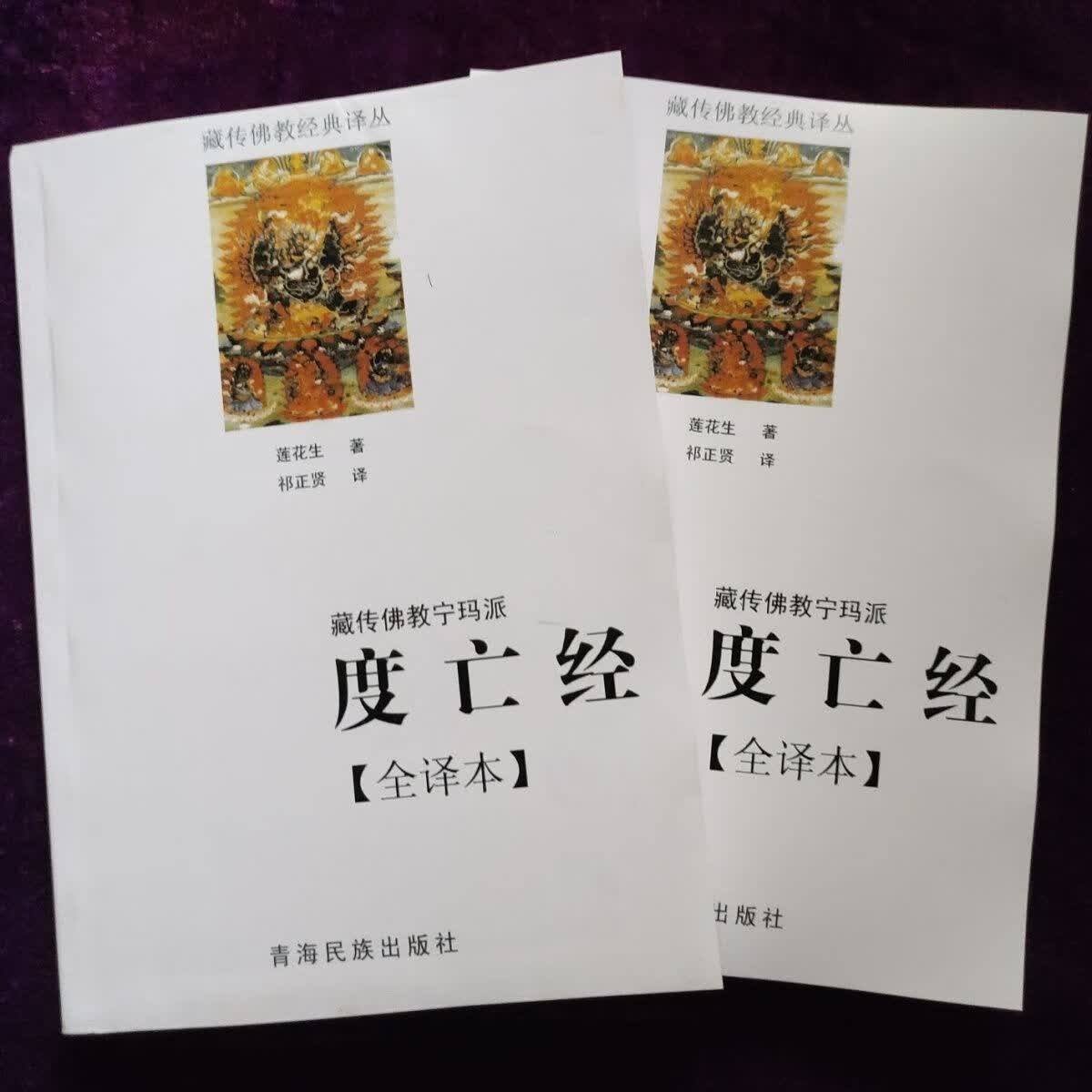 现货 藏传宁玛派(度亡经全译本) 西藏度亡经 16开大字版 32开正