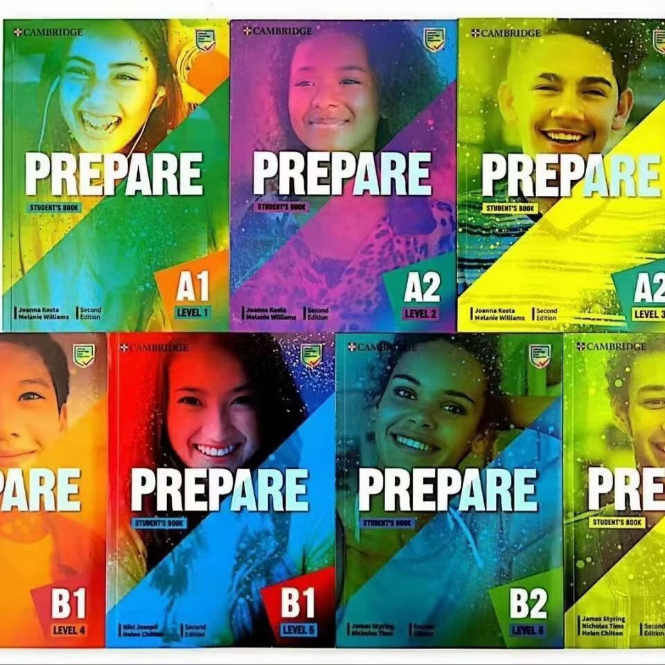prepare 14册 第二版 +练习册+配套音频 全套7级14册