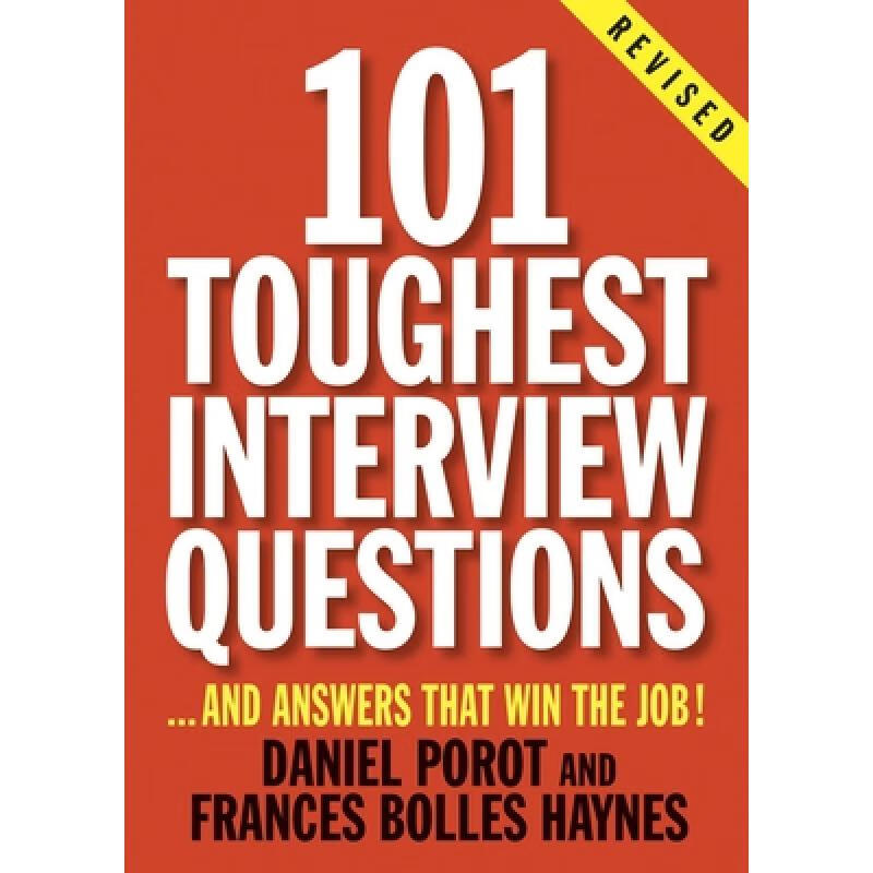 现货 101个棘手的面试问题 101 Toughest Interview Questions...