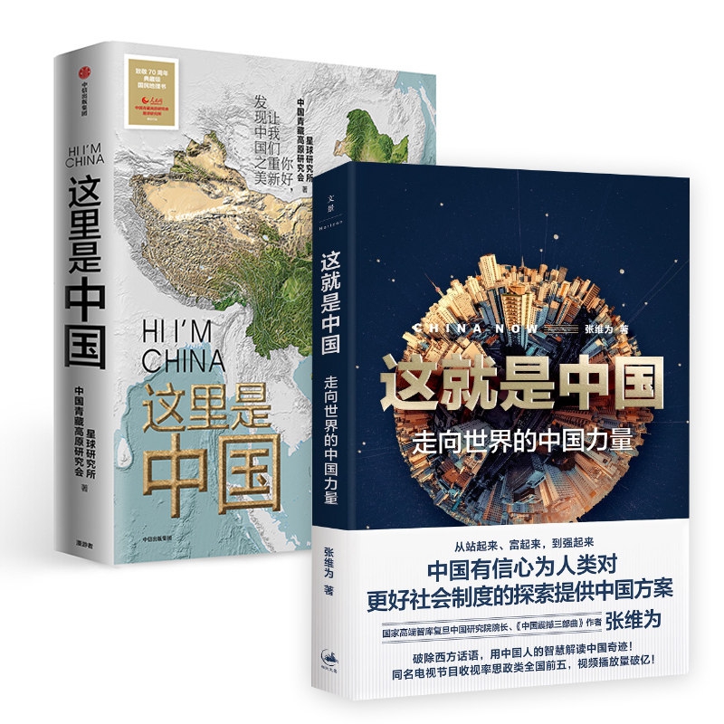 【2本套】这里是中国+这就是中国 张维为