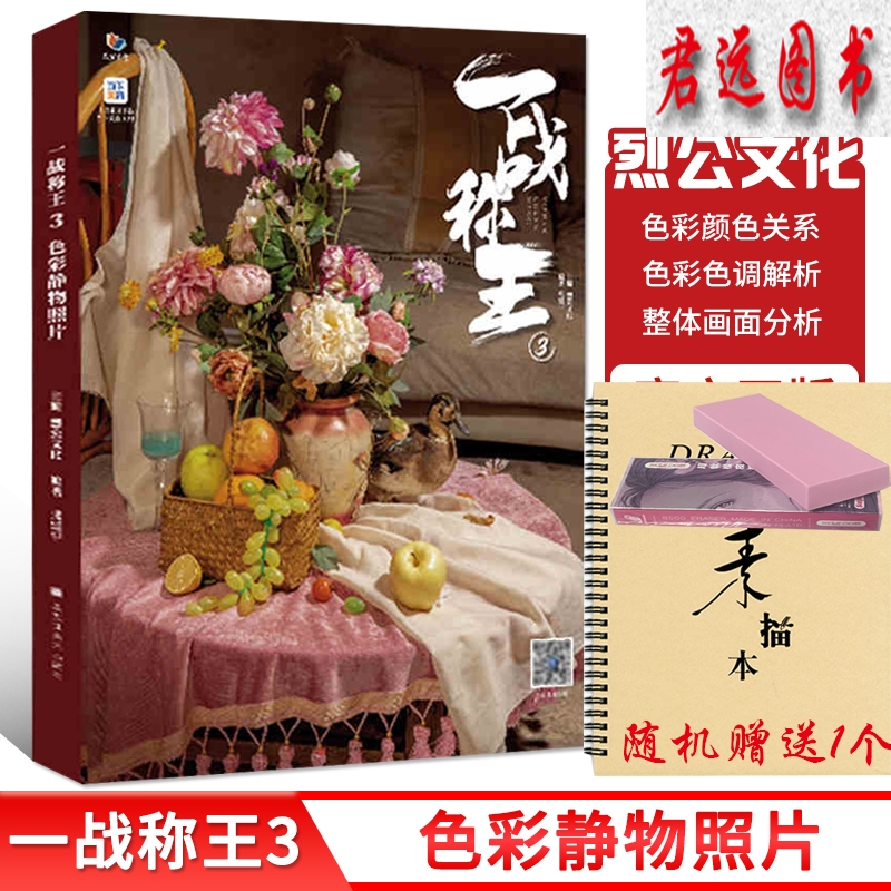 一战称王3色彩静物照片2022烈公文化张延平基础构图画面分析单体美术高考联考书籍