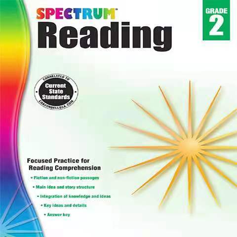 练习册Spectrum Science Workbook Grade 3/4/5/6/7/8 G2