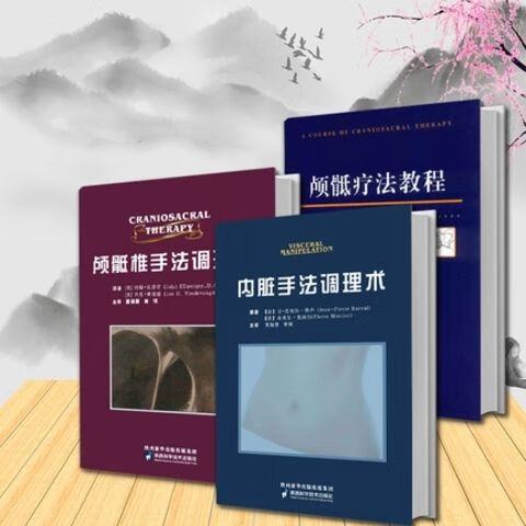 彩色 内脏手法调理术松弛术+颅骶疗法+颅骶椎手法调理术
