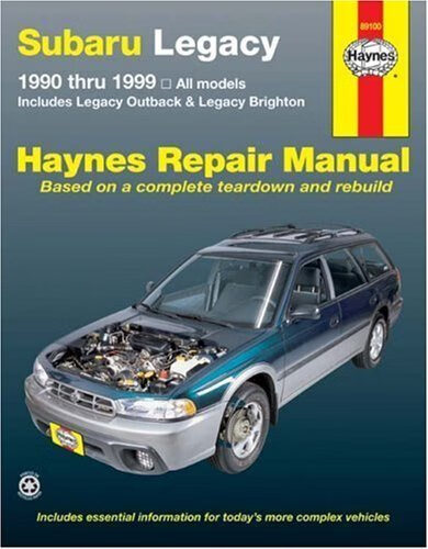 Subaru Legacy 1990-1999) Legacy models inc. Outback & Brighton Haynes Repair Manual