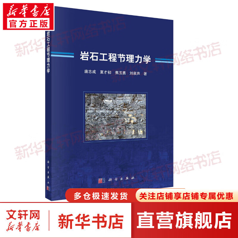 岩石工程节理力学 图书