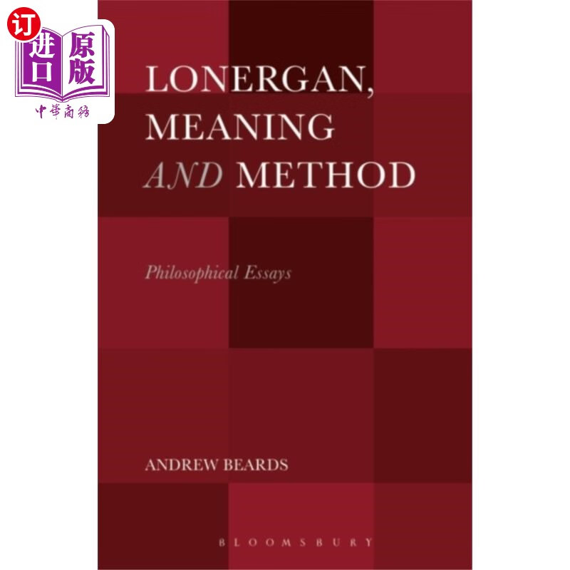 海外直订Lonergan, Meaning and Method Lonergan，《意义与方法》