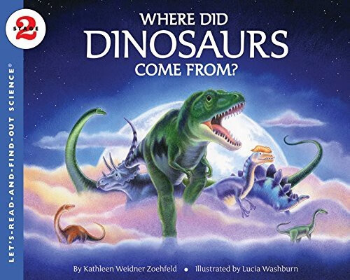 套装三 英文原版 Let's Read and Find Out Science 自然科学启蒙 L2 儿童启蒙读物 Where Did Dinosaurs Come