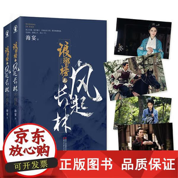 琅琊榜之风起长林 海宴 热播剧琅琊榜2 黄晓明、佟丽娅、刘昊然主演 海宴 9787533933906