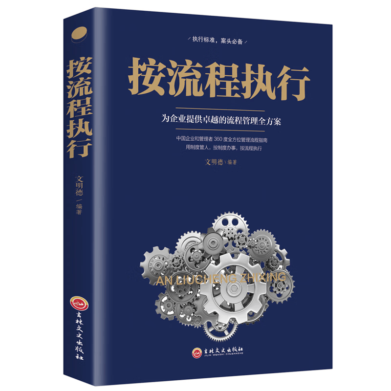 按流程执行 企业管理生产经营规范化管理推行实务执行标准卷 狼性团队建设行政人事书管理学书籍HD