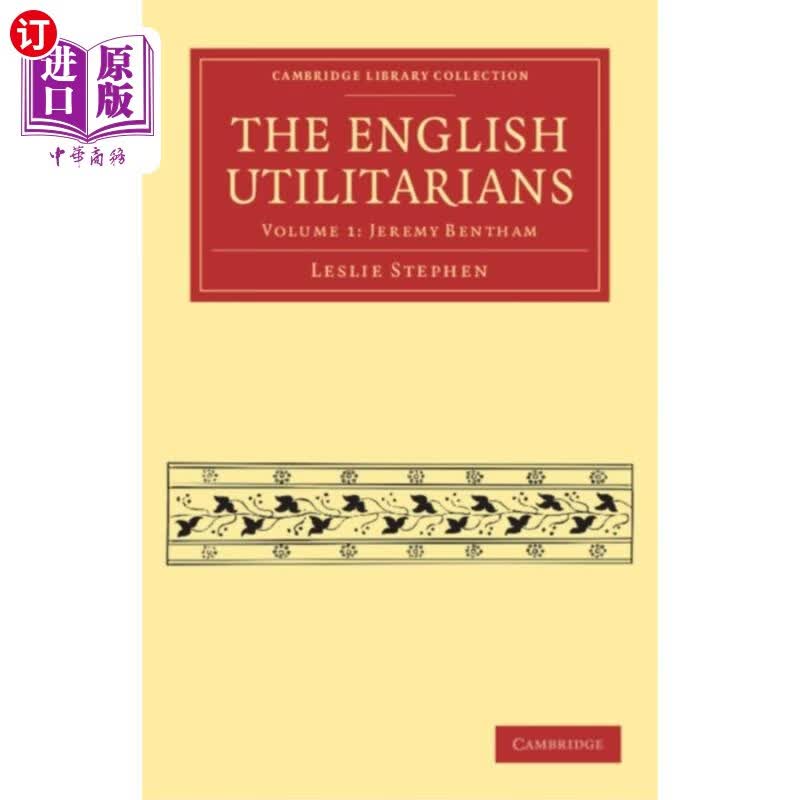 海外直订English Utilitarians 英国功利主义者
