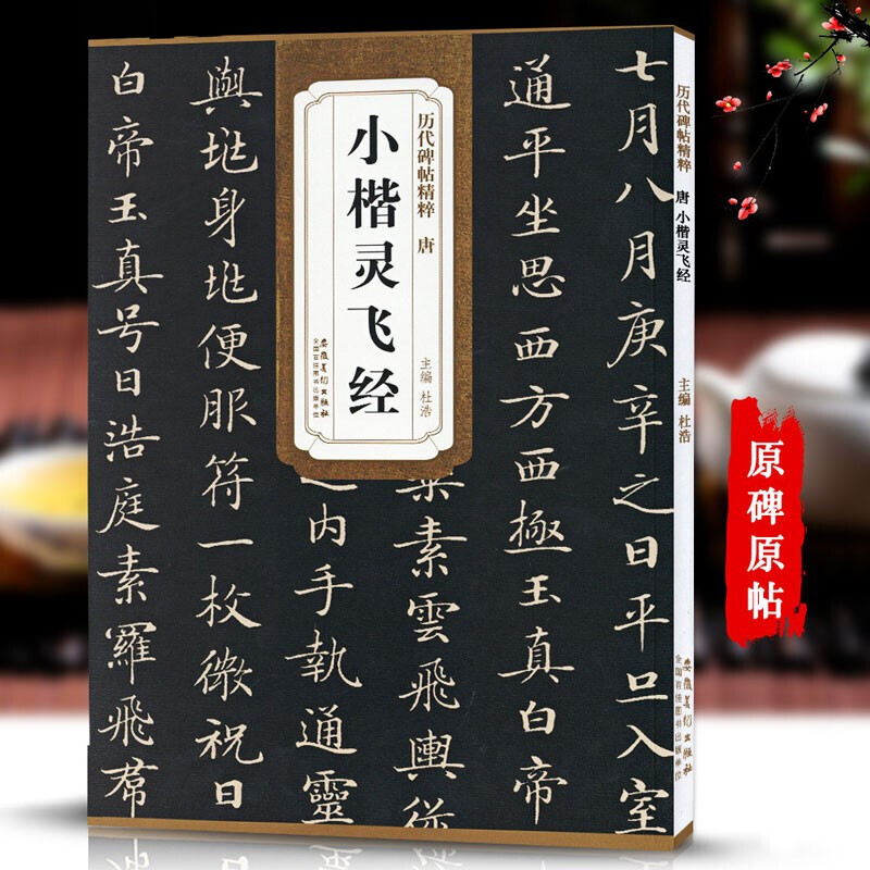钟绍京唐小楷灵飞经 历代碑帖精粹 简体旁注 小楷楷书碑帖毛笔古帖钢笔硬笔字帖 安徽美术出版社