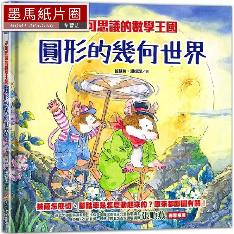 预售 不可思议的数学王国：圆形的几何世界 大心文创 智慧鸟