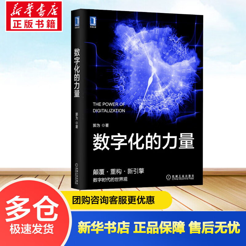 数字化的力量 郭为 书籍