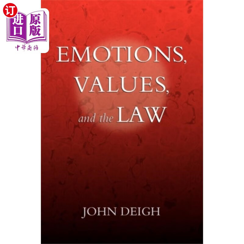 海外直订Emotions, Values, and the Law 情感、价值观和法律