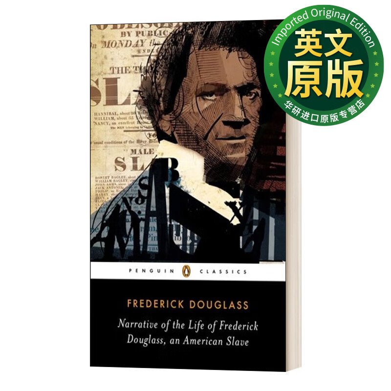 Narrative of Frederick Douglass 弗雷德里克·道格拉斯自传 企鹅黑经典 Penguin Classics 英文版进口书 英文原版