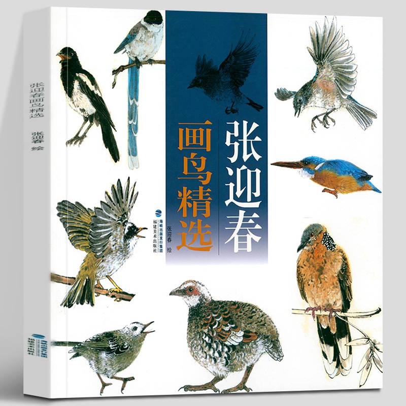 张迎春画鸟精选 福建美术出版社