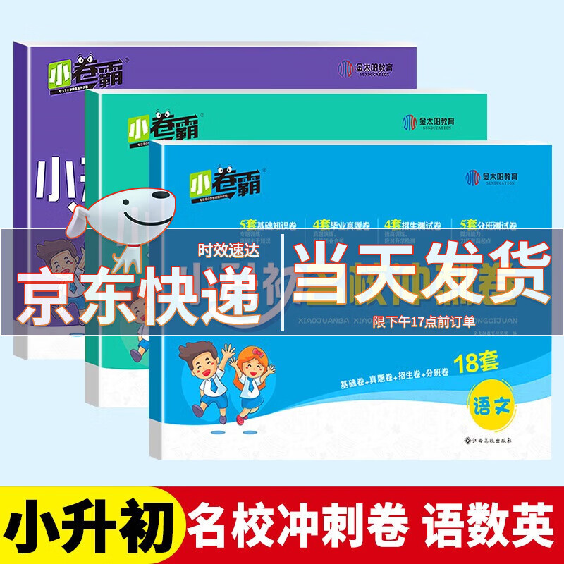 【可自选】2023新版快乐衔接小升初衔接暑假作业冲刺卷人教版六年级暑假作业小升初衔接教材回顾小学衔接初中重点解析赢在初中起跑线金太阳教育 【小升初】冲刺卷 共3本 语文+数学+英语