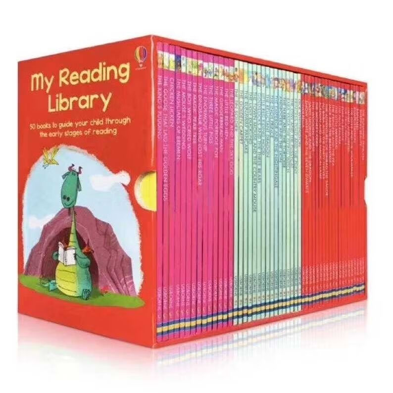 馆系列1-4点读版My first reading library点读版50册 我的第二图书馆50册