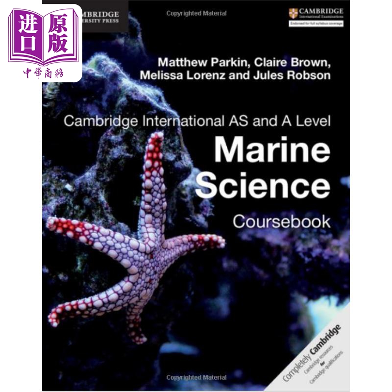 剑桥大学出版Cambridge International AS and ALevel Marine Science Coursebook海洋科学教材