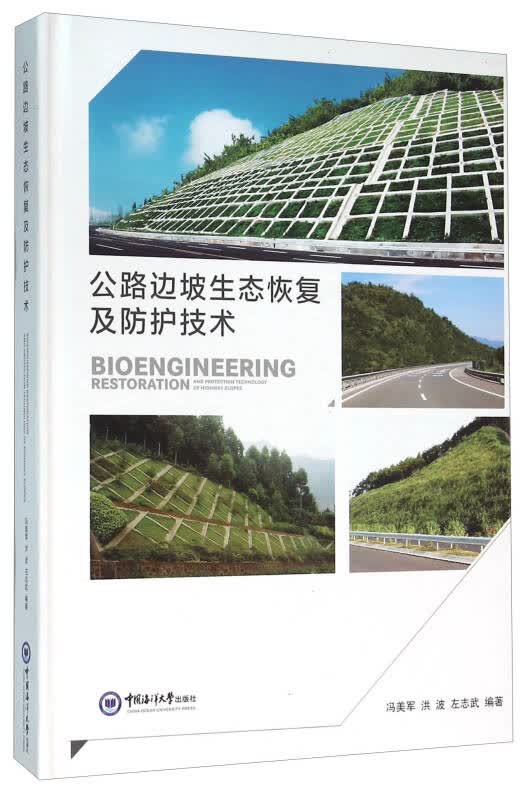 公路边坡生态恢复及防护技术 冯美军、洪波、左志武【好书，下单速发】