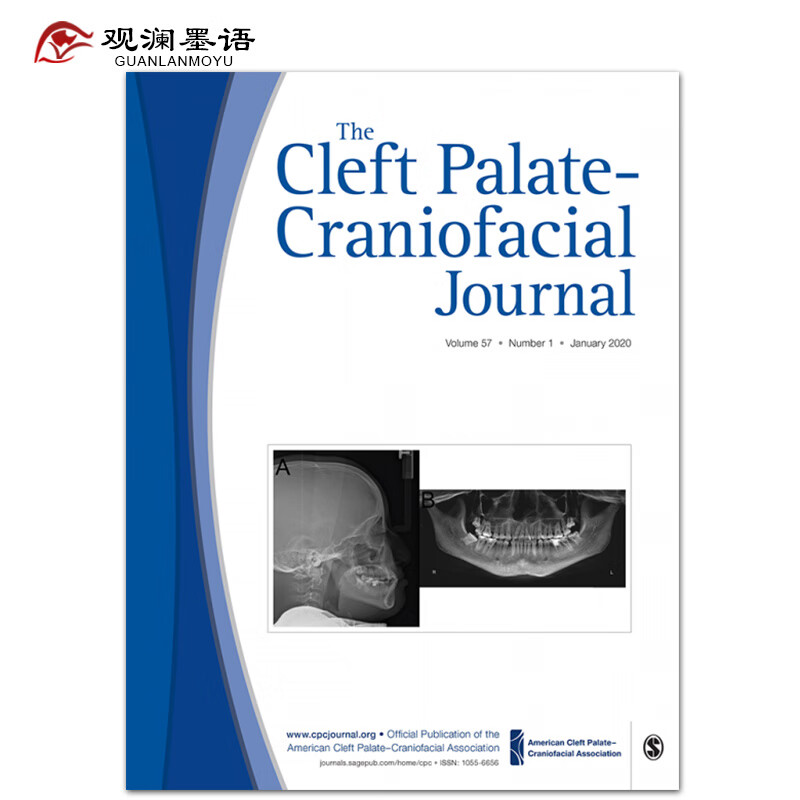 Cleft Palate-Craniofacial Journal 2020年1月 美国医学裂腭唇裂 2020年1月刊