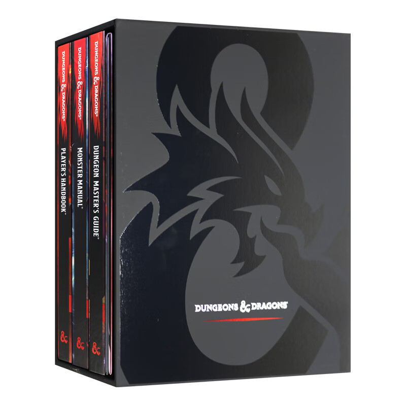 英文原版 龙与地下城 核心规则手册 D&D Core Rulebook Gift Set 精装 英文版 Wizards RPG Team 进口英语原版书籍