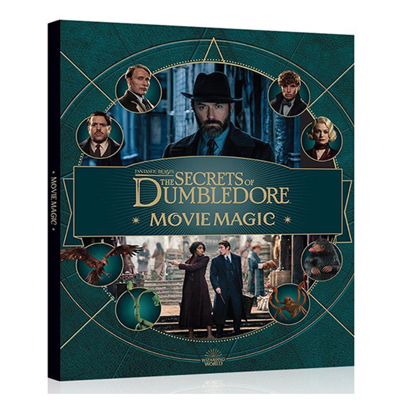 现货 英文原版 神奇动物在哪里3邓布利多之谜 电影艺术设定集精装Fantastic Beasts The Secrets of Dumbledore Movie Magic画册 . 英文原版