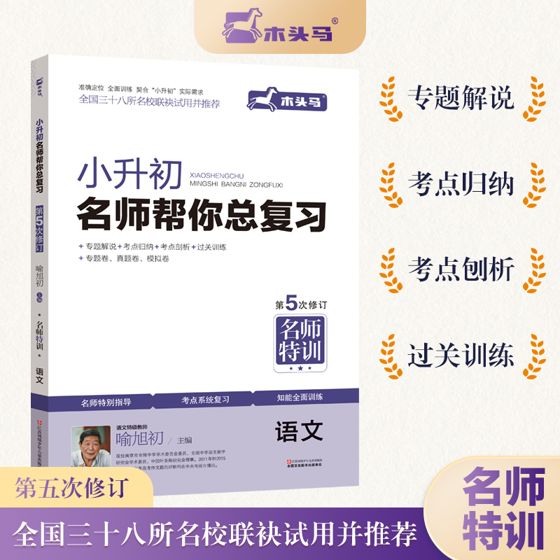 名师特训小升初名师帮你总复习语文5次修订