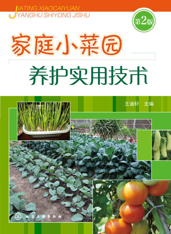 家庭小菜园养护实用技术（第二版）9787122229755【，放心购买】