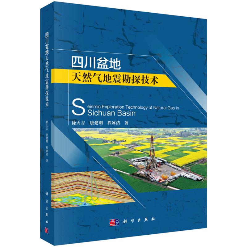 四川盆地天然气地震勘探技术 图书