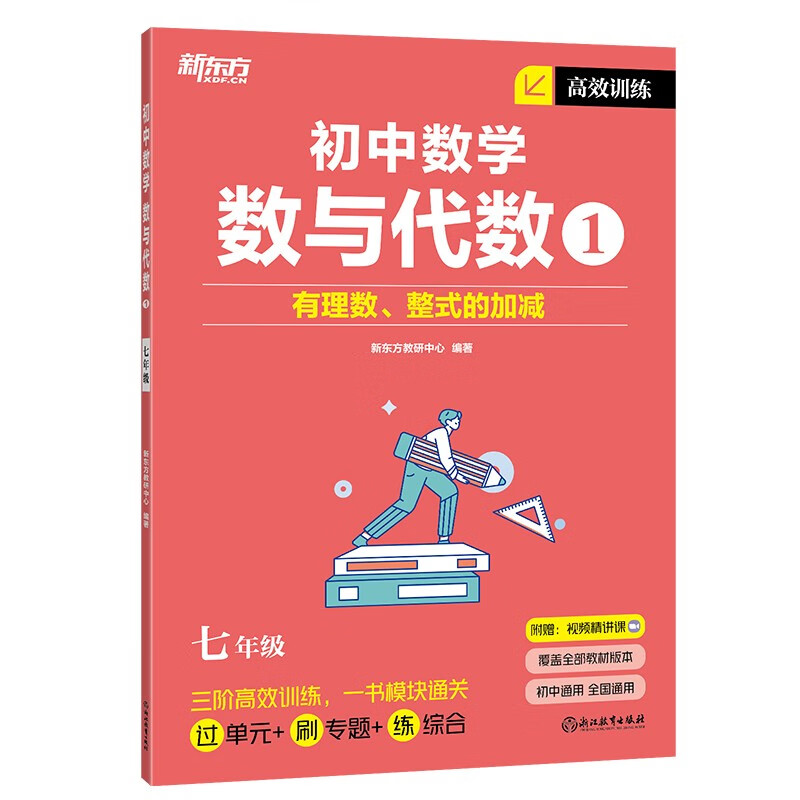 新东方 高效训练：初中数学 数与代数1 七年级 中考数学单项练习题