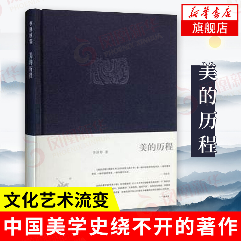 美的历程 李泽厚代表名作 艺术美学朱光潜谈美中国美学史