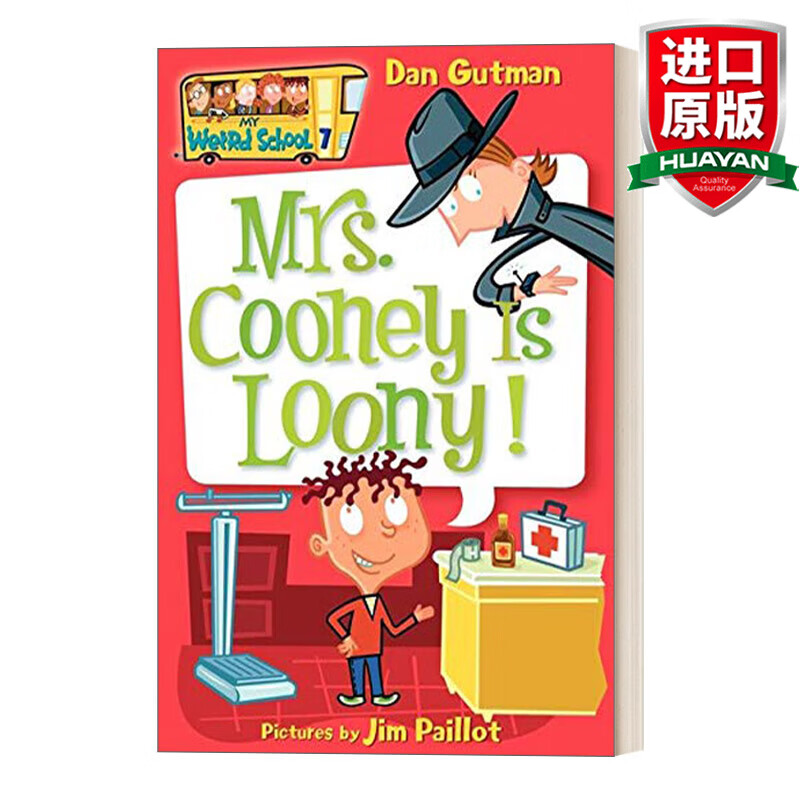 My Weird School 7 Mrs. Cooney Is Loony! 英文原版 疯狂学校第一季7 英文版 进口英语原版书籍