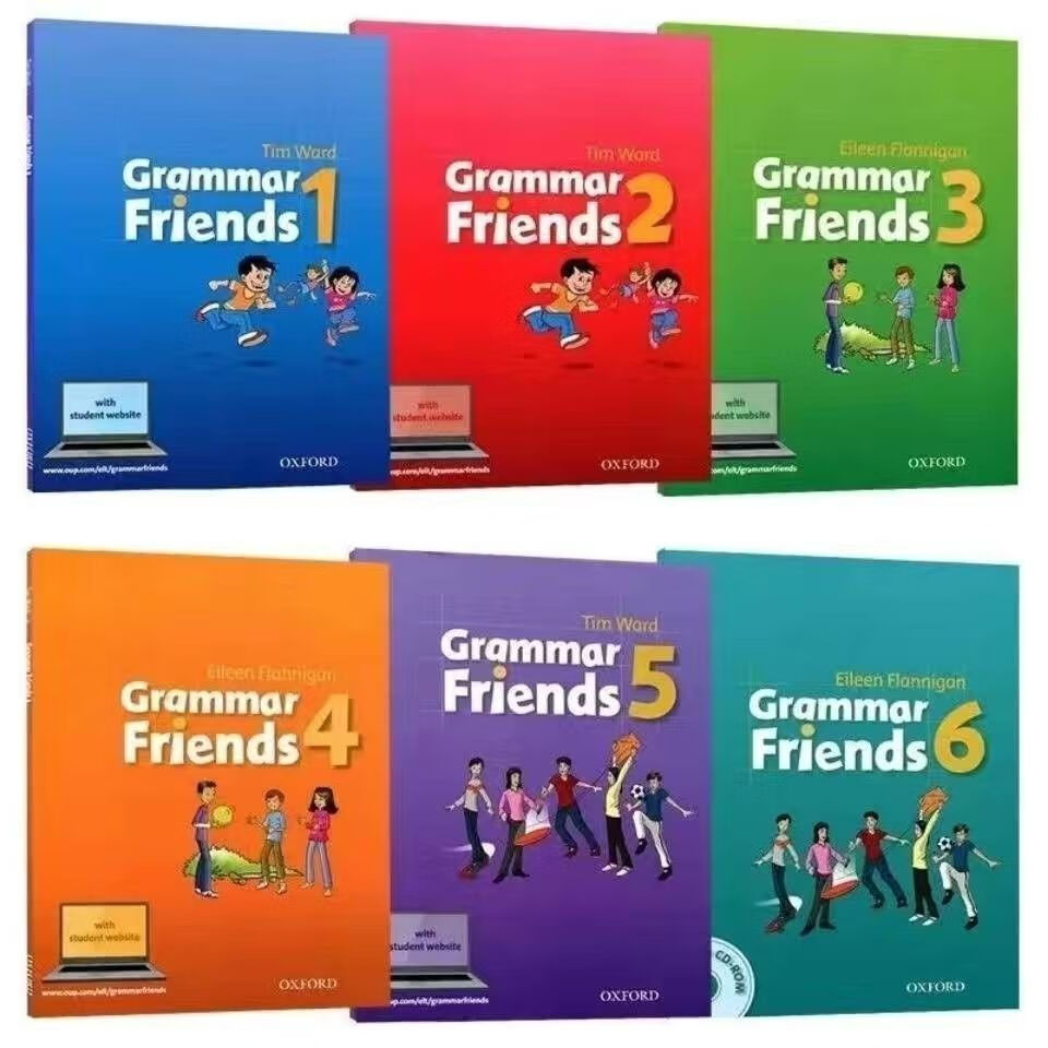 牛津语法朋友 Grammar friends 1–6 册