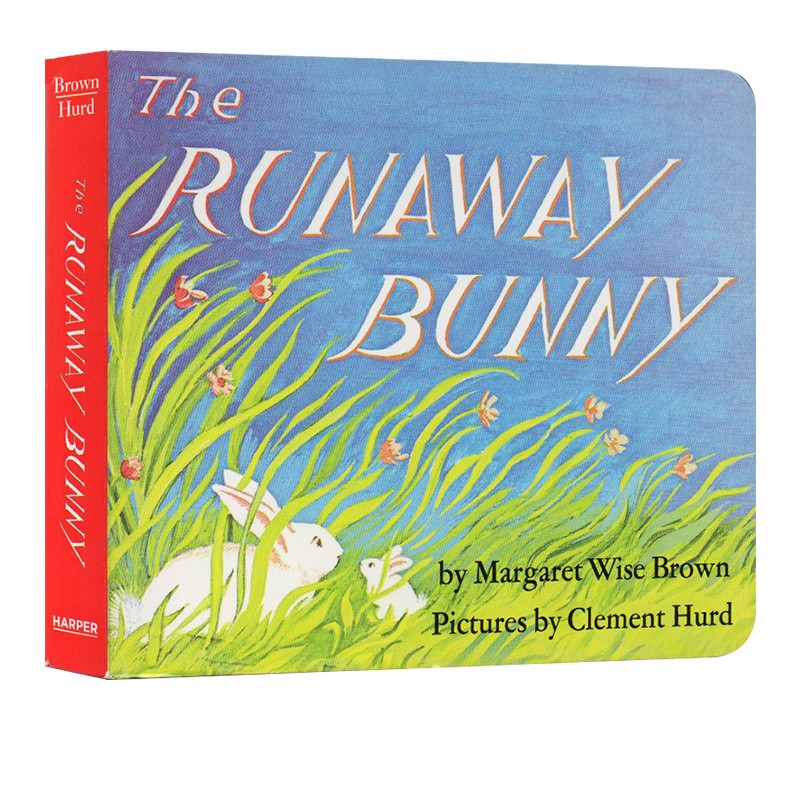 英文原版 逃家小兔 The Runaway Bunny 廖彩杏书单绘本 吴敏兰同场加映 儿童学习英文纸板书 Margaret Wise brown 晚安月亮同作者
