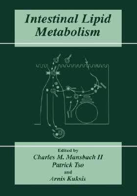 Intestinal Lipid Metabolism