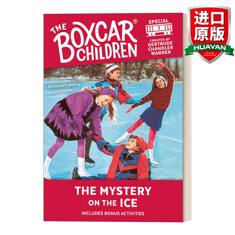 The Boxcar Children Specials#1 The Mystery on the Ice 英文原版 棚车少年特辑#1冰上之谜 英文版 进口英语原版书籍