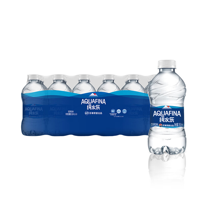 双11狂欢、需首购：百事可乐纯水乐 AQUAFINA 350ml*24瓶*2件，21.96元（合10.98元/件）—— 慢慢买比价网