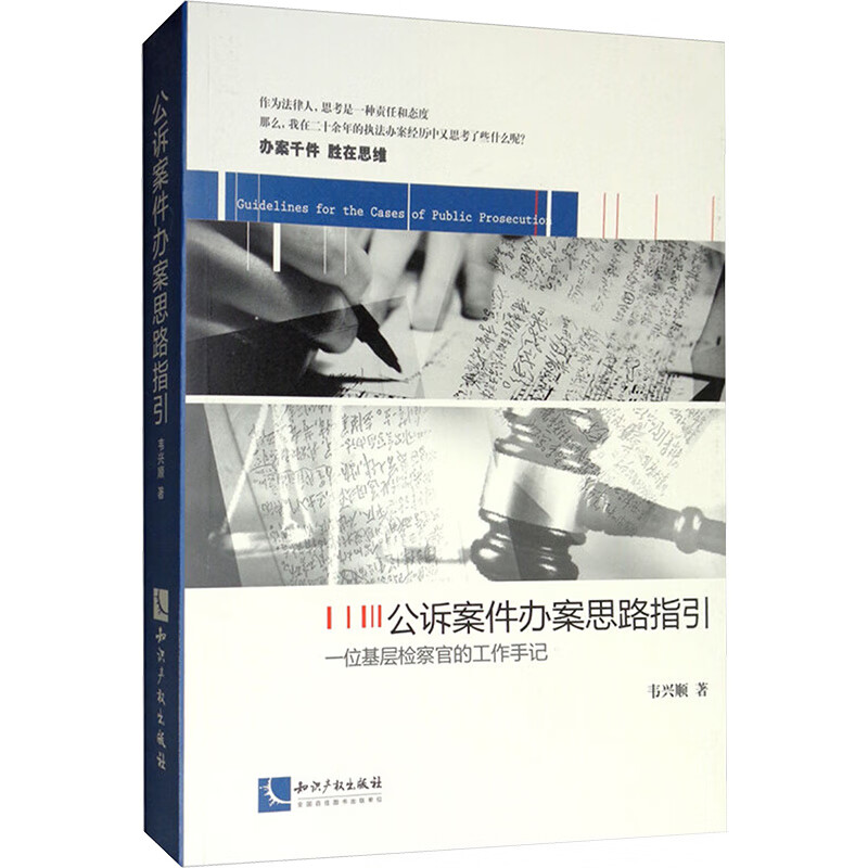 公诉案件办案思路指引 图书