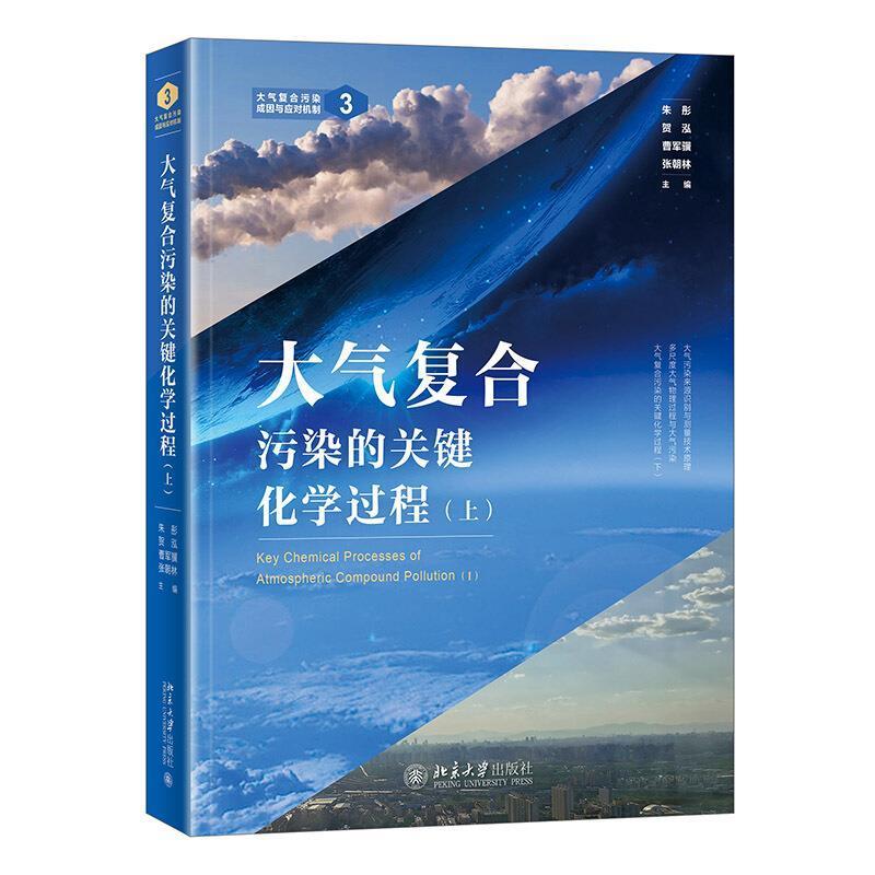 大气复合污染的关键化学过程(上)(精)/大气复合污染成因与应对机制朱彤北京大学出版社有限公司9787