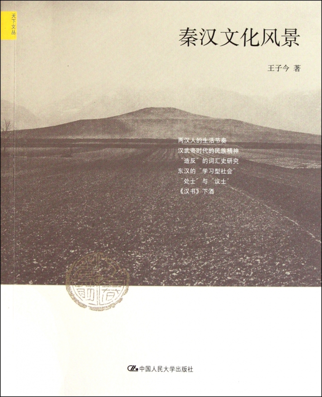 秦汉文化风景/天下文丛