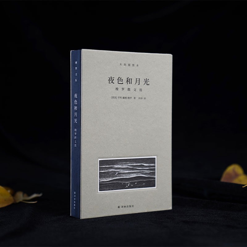 梭罗文集（木刻插图本）（仲泽译本，诗意译笔，还原梭罗神作，收录经典木刻版画和精彩导读，古朴装帧，珍藏之选） 夜色和月光：梭罗散文选