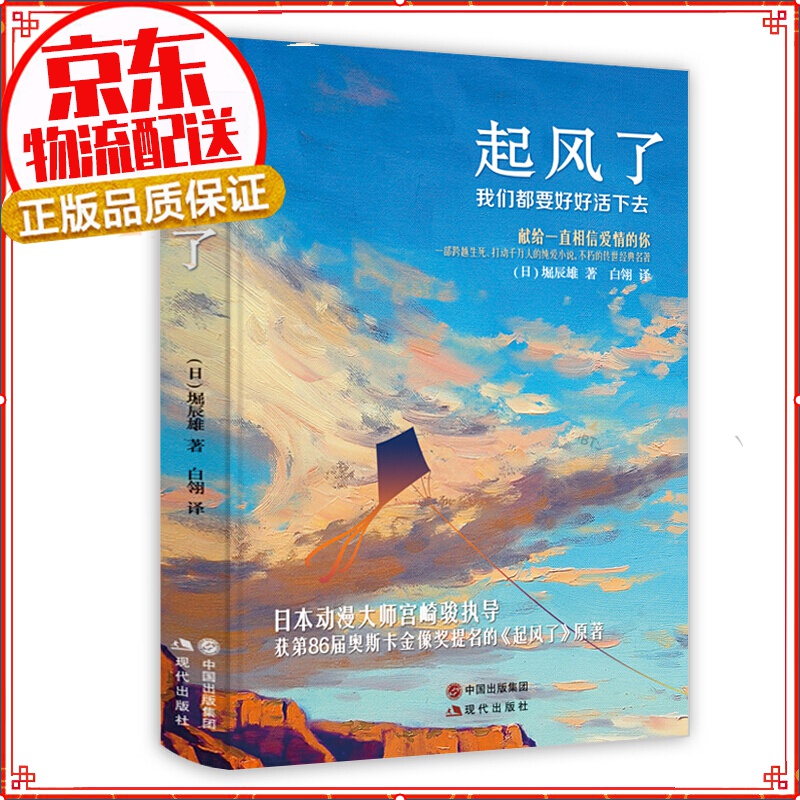 起风了 宫崎骏收官之作 动画电影原著小说 外国现当代文学小说 青春纯爱故事小说 原版