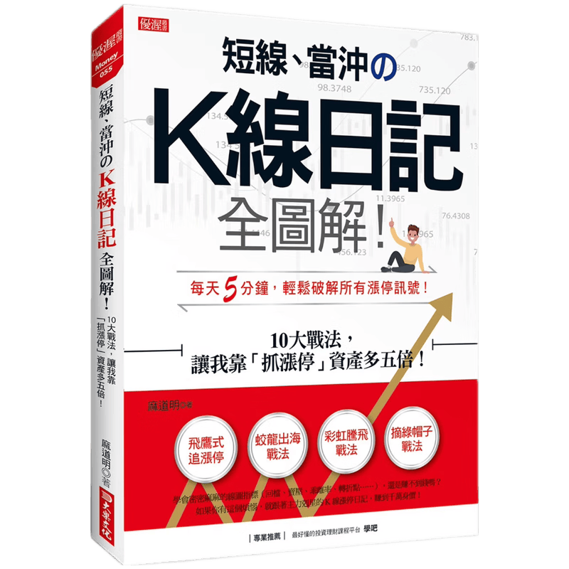 现货原版进口短线、当冲K线日记全图解：10大战法，让我靠「抓涨停」资产多五倍大乐文化9786267148020