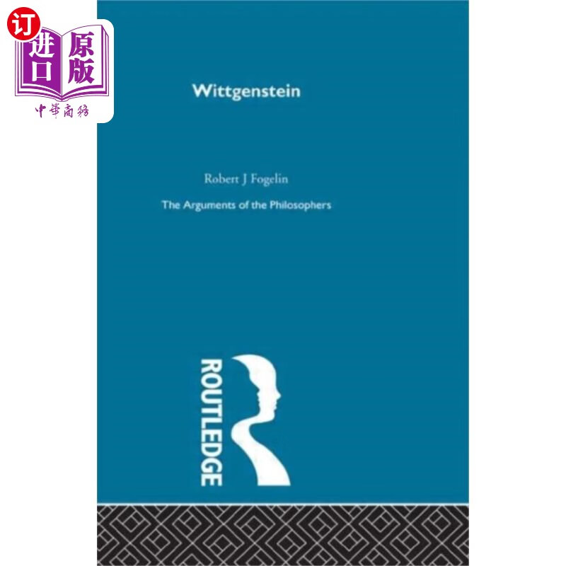 海外直订Wittgenstein-Arg Philosophers 维特根斯坦