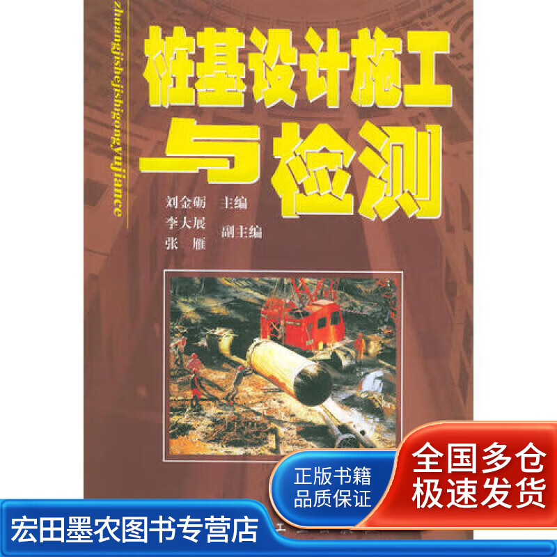 桩基设计施工与检测【好书】