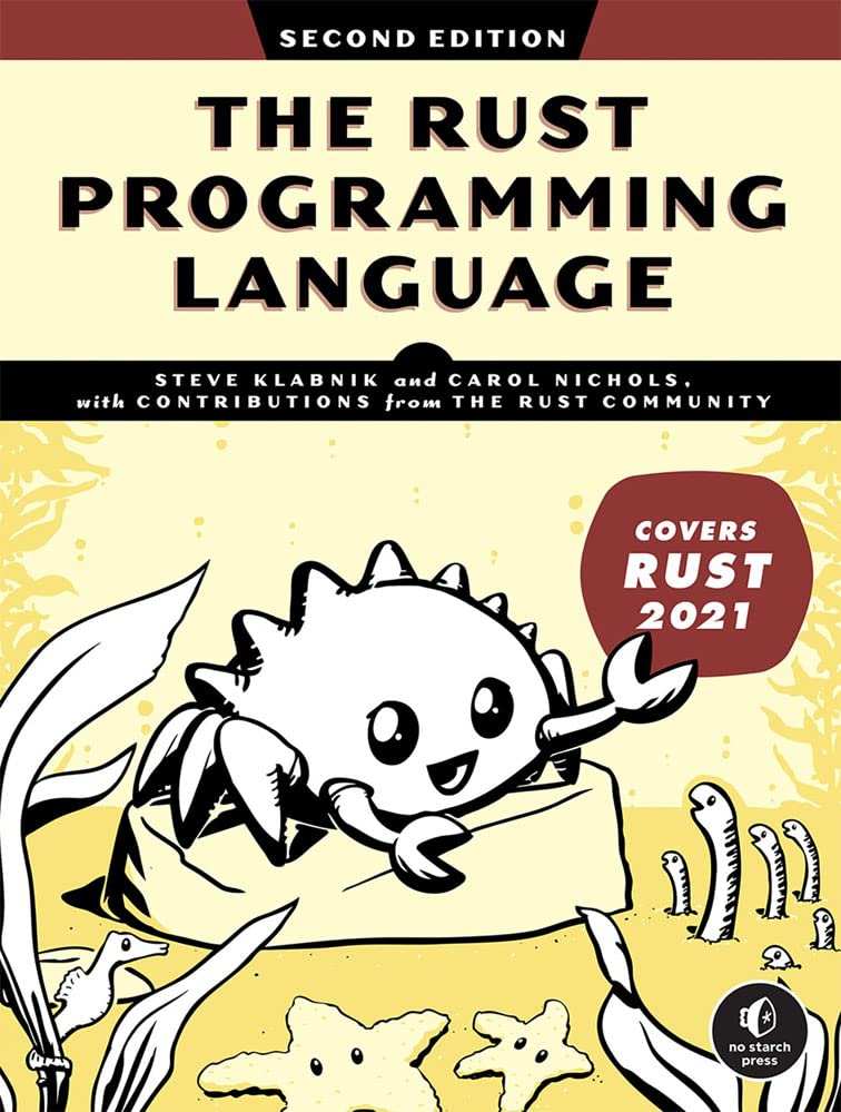 Rust权威指南 第二版 编程语言 英文原版 The Rust Programming Language, 2nd Edition by Steve Klabnik & Carol Nichols