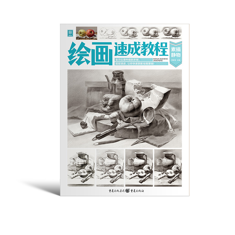 绘画速成教程(3素描静物)/敲门砖
