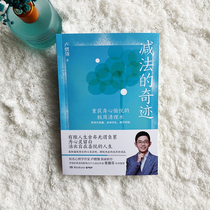 减法的奇迹 卢熠翎 知名心理学作家卢熠翎重磅新作 华语世界深具影响力个人成长作家张德芬作序推荐 减法的奇迹 减法的奇迹